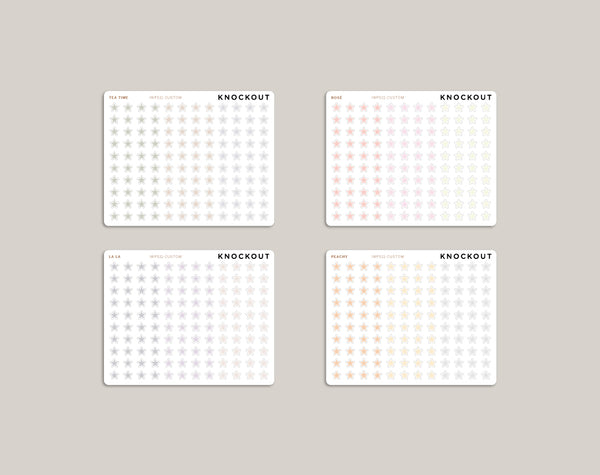Custom Bullet Journal Icon Stickers – Knockout Print Shop